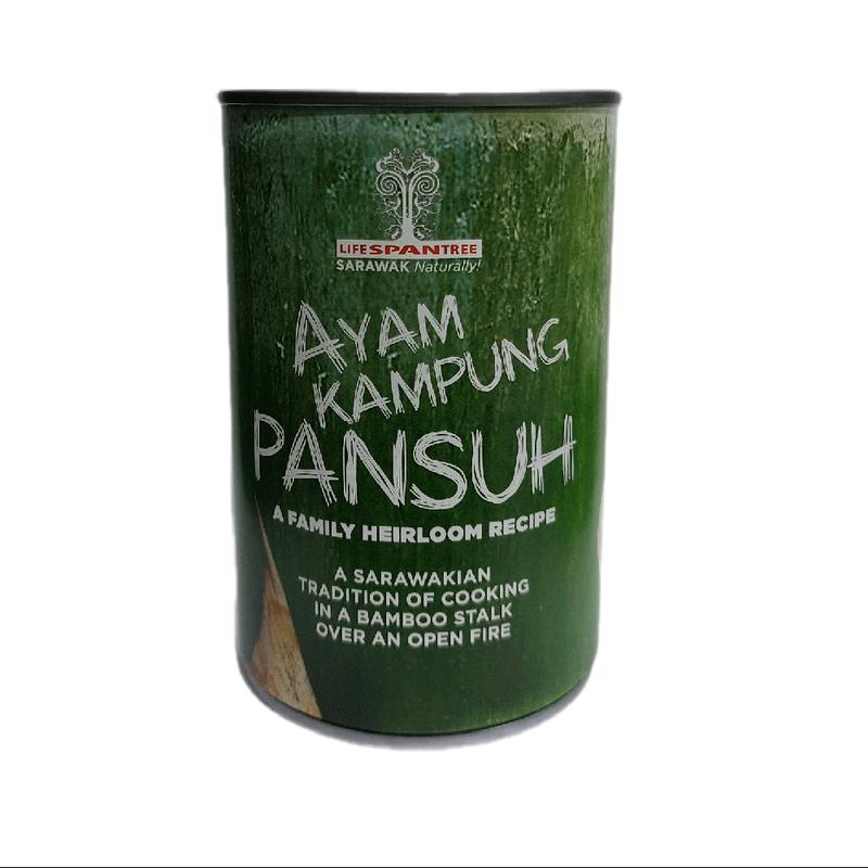 Pansuh Ayam Kampung - A Sarawakian traditional of cooking in a bamboo ...