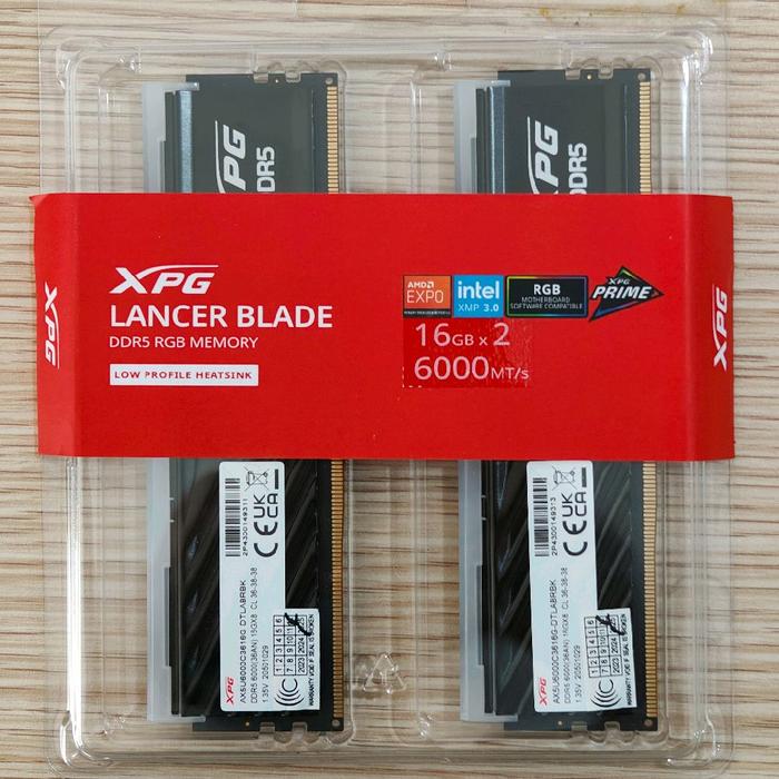Jual ADATA XPG LANCER BLADE RGB RAM DDR5 32gb DDR5 6000mhz garansi ...