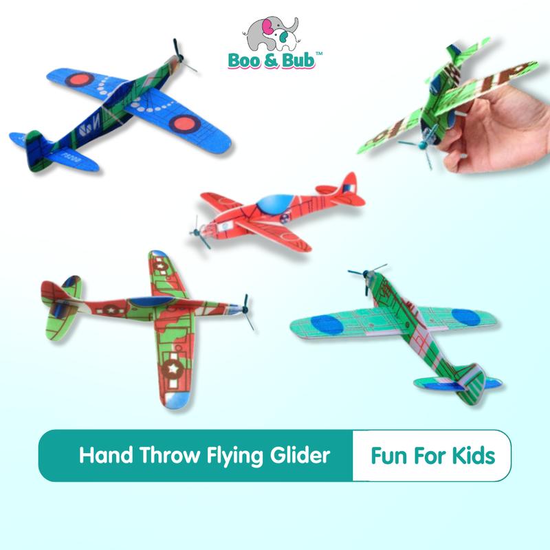 🐘Boo&Bub🐘 DIY Hand Throw Aircraft Flying Glider Toy Plane - TikTok Shop ...