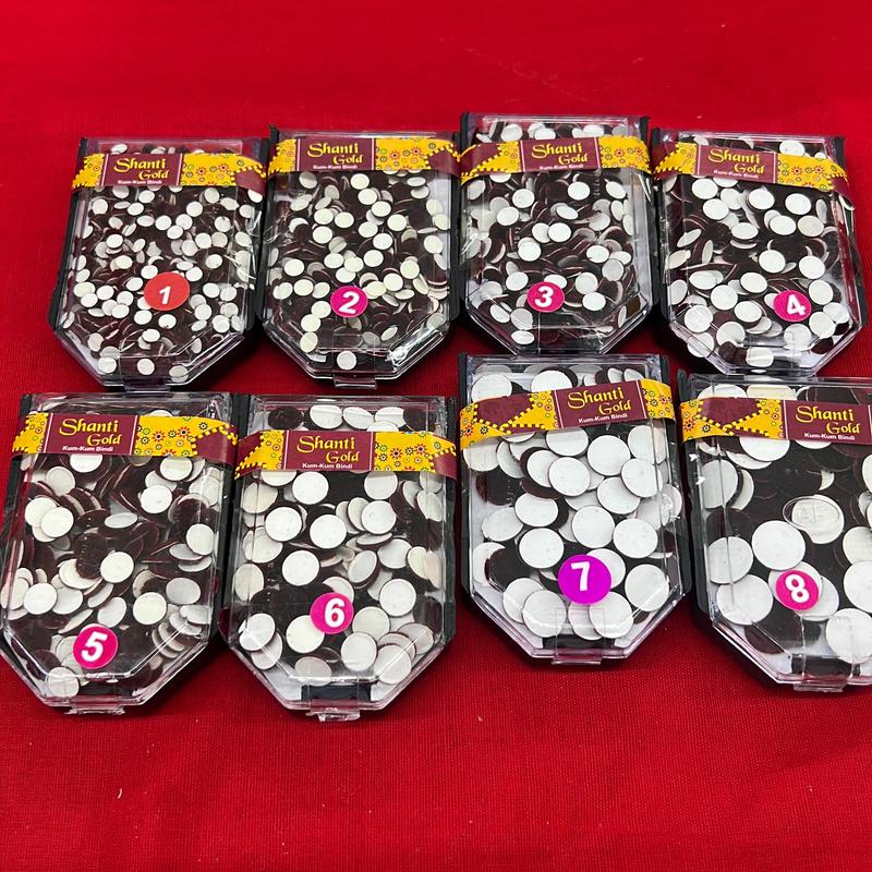Maroon colour sticker pottu - TikTok Shop Malaysia