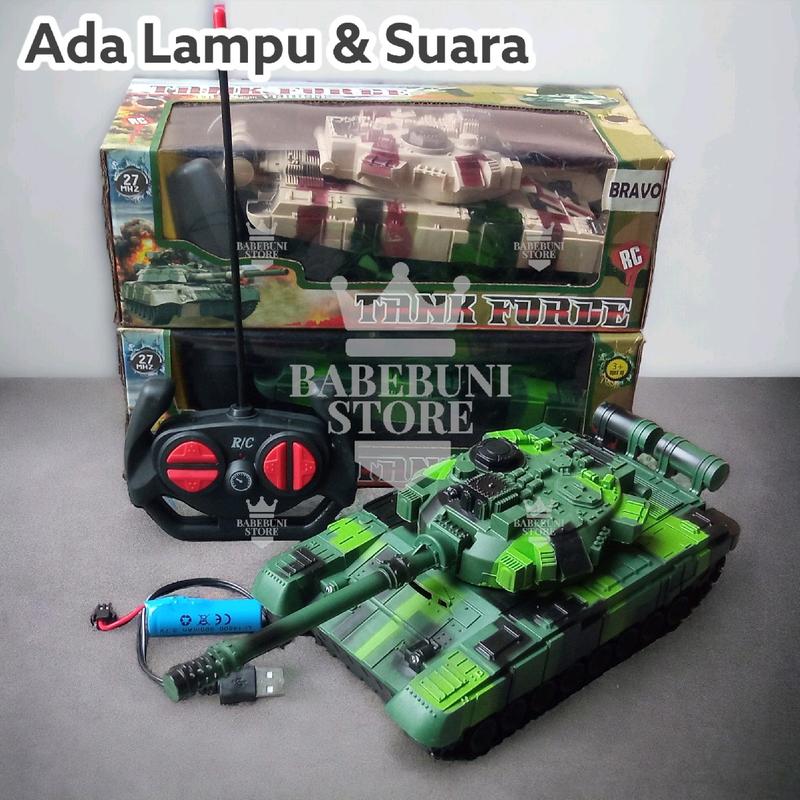 Mainan RC Remote Control Mobil Military Battle War Tank Toys - Shop ...