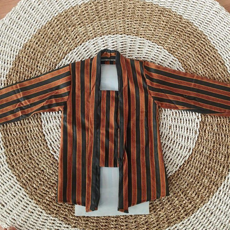 Baju Adat Jawa Lurik Solo Jogja Kutu Baru Anak Perempuan Kemeja - Shop ...