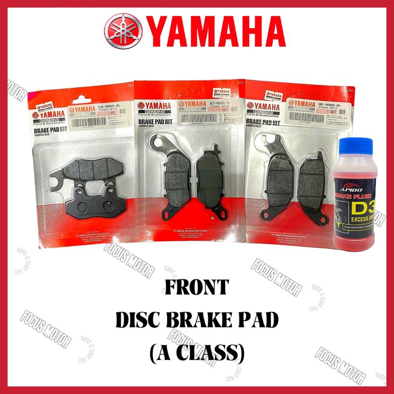 FRONT & REAR DISC BRAKE PAD (A CLASS) LC135-4S (V1-V7) LC135-5S ...