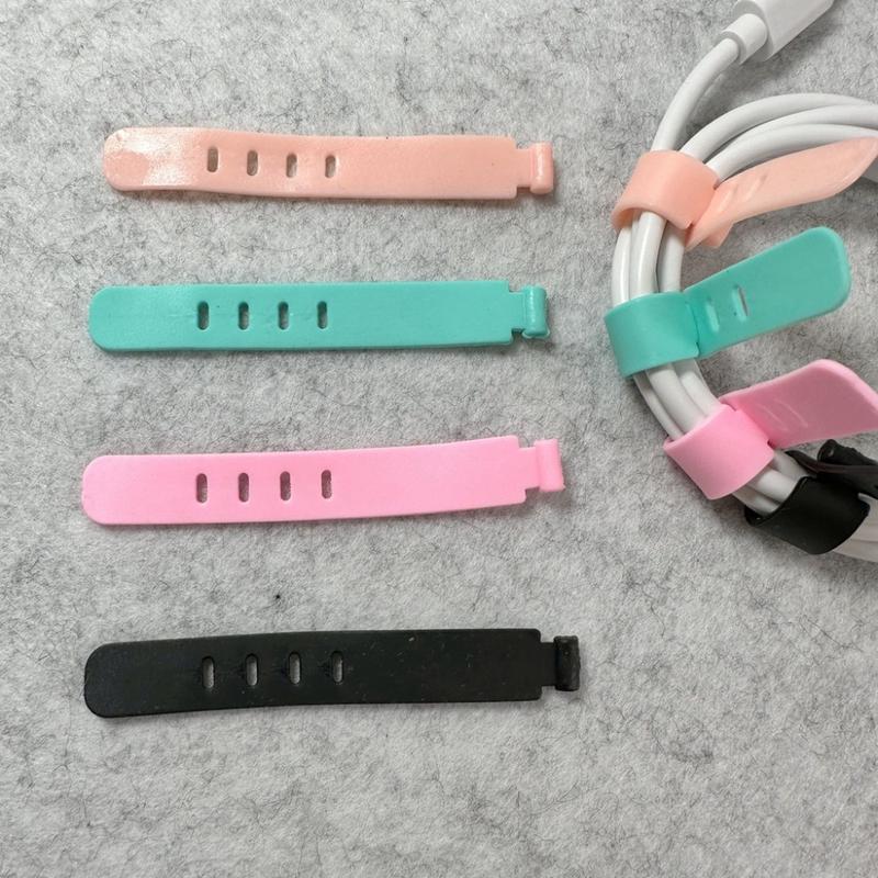 Portable TPR Data Cable Storage Device 6 Colors 4 Holes Rubber - TikTok ...