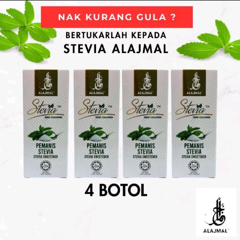 COMBO 4 STEVIA BY ALAJMAL-KEMANISAN SEMULAJADI - TikTok Shop Malaysia
