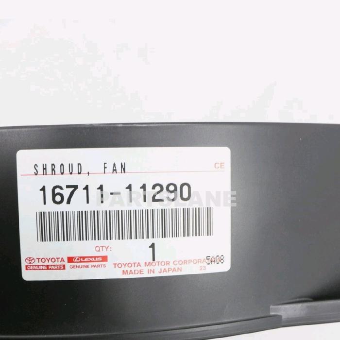 Jual Shroud fan Rumah kipas Radiator Toyota Hiace Premio ORIGINAL 16711 ...