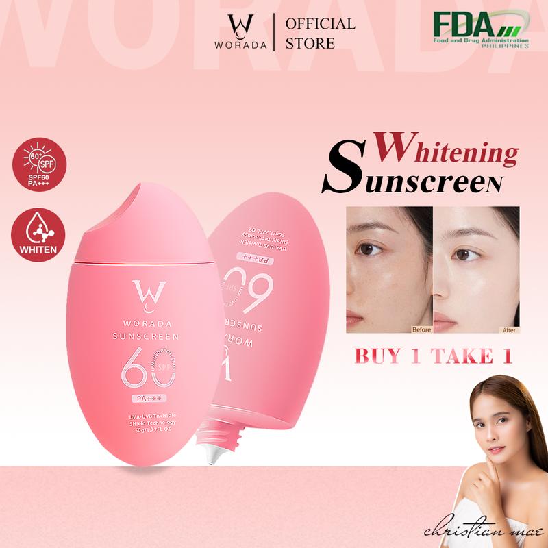 [FDA Approved] BUY 1 TAKE 1 WORADA SPF60+++ Facial Sunscree - TikTok ...