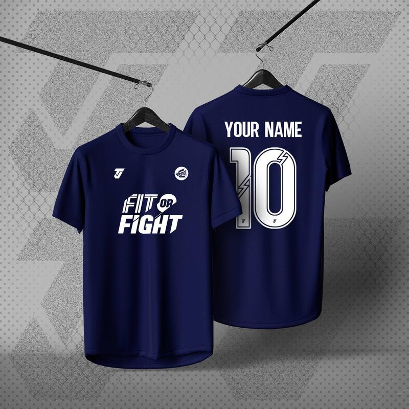 Custom Jersey TJ fit or fight quick dry jersey for unisex free - TikTok ...