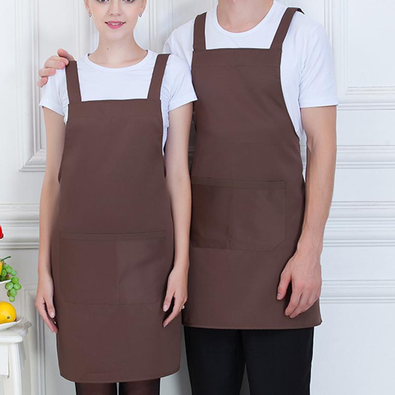 Apron Warna Pepejal, Reka Bentuk Mudah, Apron Dapur Memasak, - TikTok ...