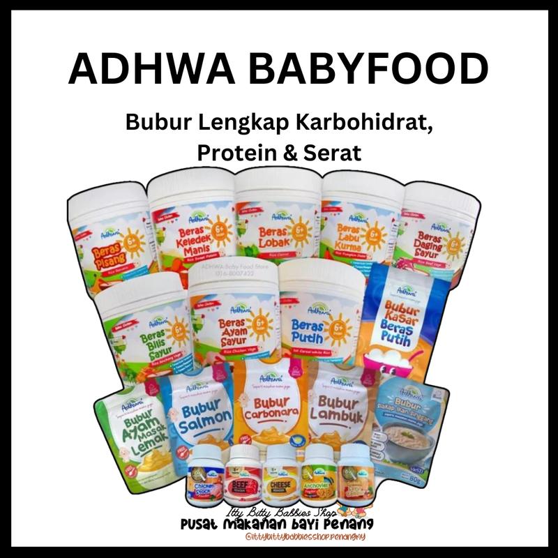 Adhwa Babyfood - Bubur Segera dan Siap Dimakan untuk Bayi bubur ...