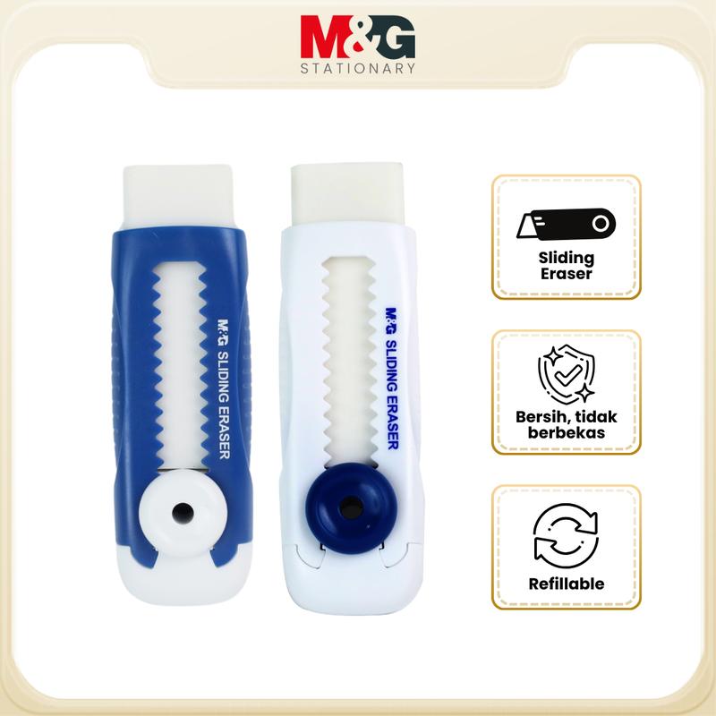[Pengahapus model Slide] M&G Sliding Eraser Pen Dustless and - Shop ...