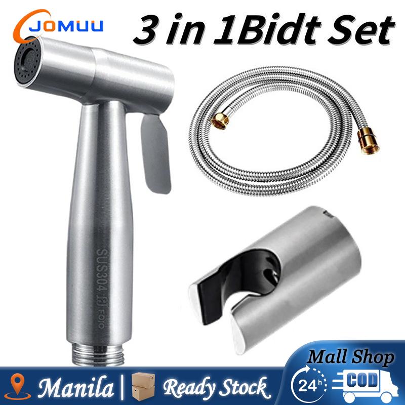 JOMUU SUS304 Stainless Steel 3 in 1 Toilet Bidet Sprayer Set - TikTok ...