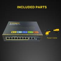 Jual Tarmoc TSW-108-2G-1S-96W | 8 Port 10/100 Mbps POE 802.3af/at POE ...