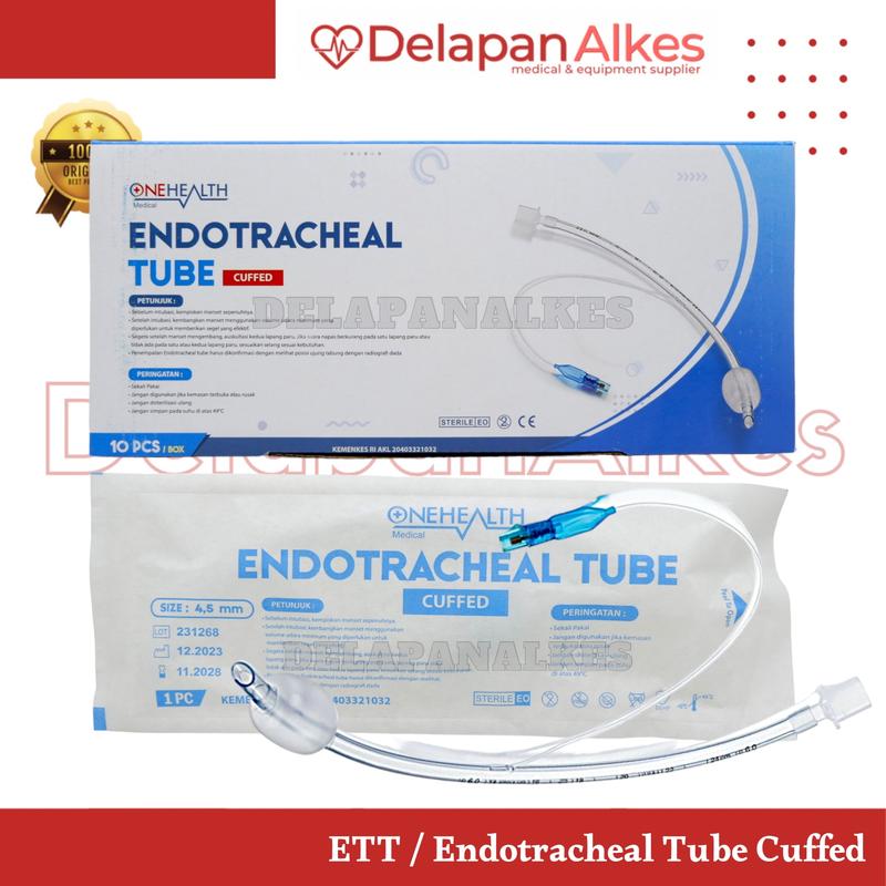 OneHealth Endotracheal Tube Cuffed / ETT Cuff Selang Pernapasan - Shop ...