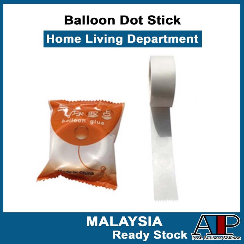 Balloon Dot Stick Glue 100 dots per roll Convenient Secure Way - TikTok ...