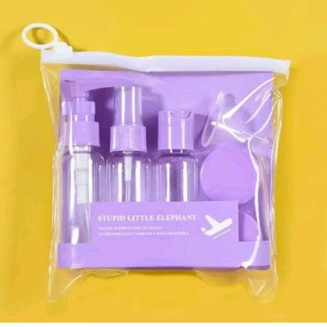 Set Alat Mandi Traveling Warna Ungu Lilac - Shop | Tokopedia