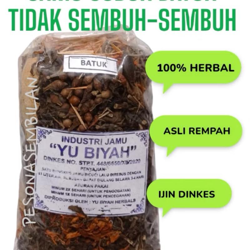 Jamu Batuk Tradisional Jamu godog Rebus Jamu Batuk Kering dan Berdahak ...