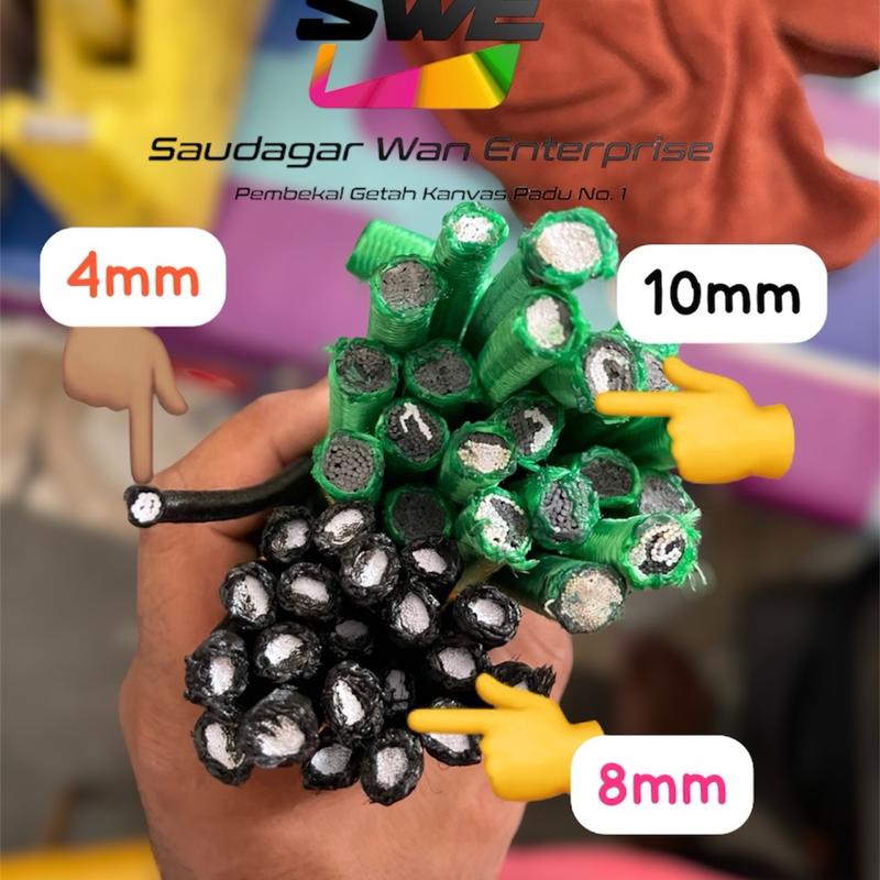 Tali Getah Canvas 3kaki/10pcs 10mm - TikTok Shop Malaysia