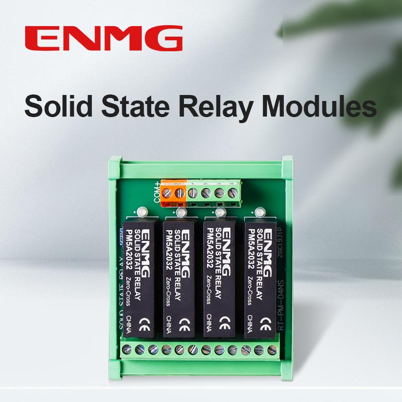 ENMG 5A AC75-220V DIN35MM Optically Isolated Solid State Relay - TikTok ...
