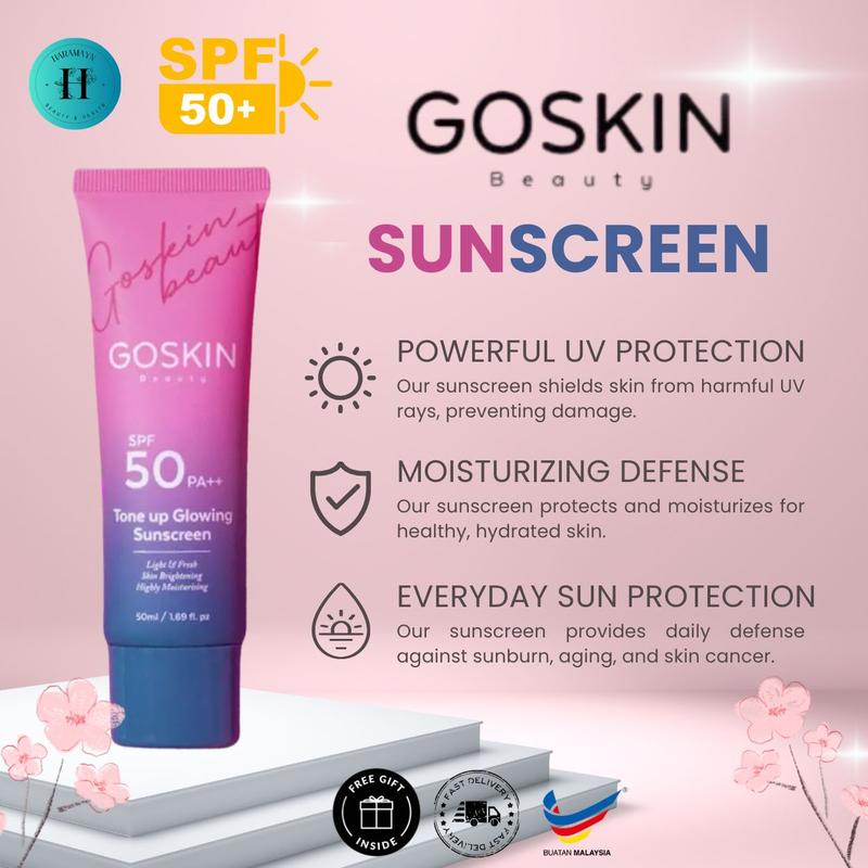 [ORIGINAL HQ] GOSKIN TONE UP GLOWING SUNSCREEN SPF50+ - TikTok Shop ...