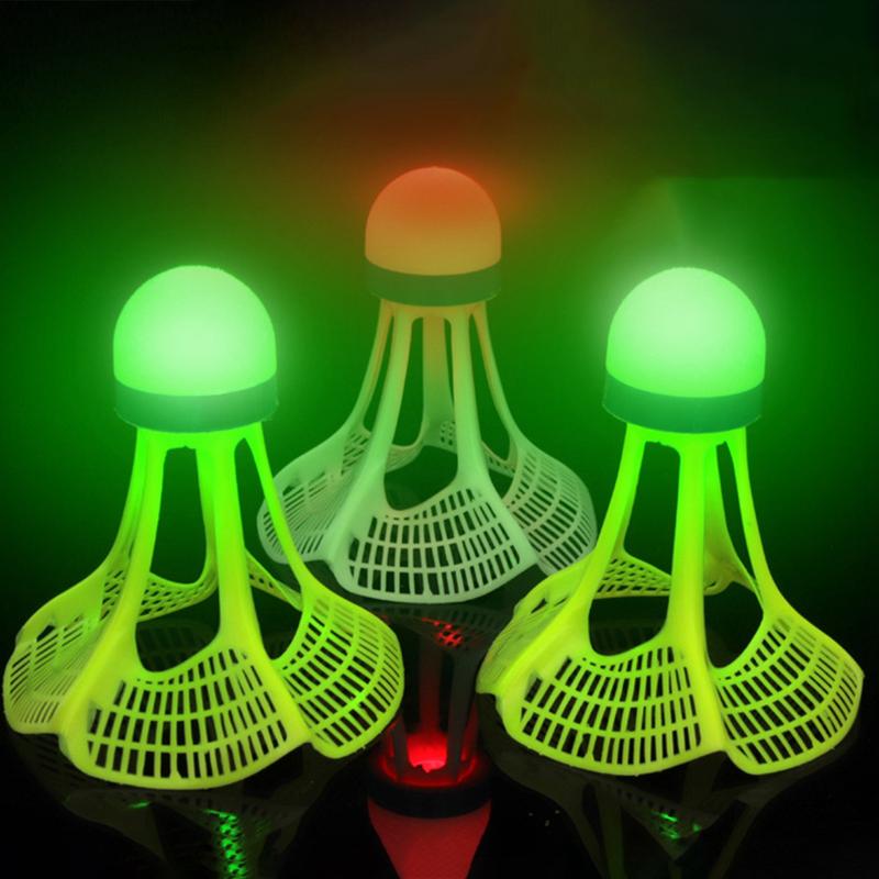 3Pcs LED Badminton Luminous Lighting Balls Lighting Badminto - TikTok ...