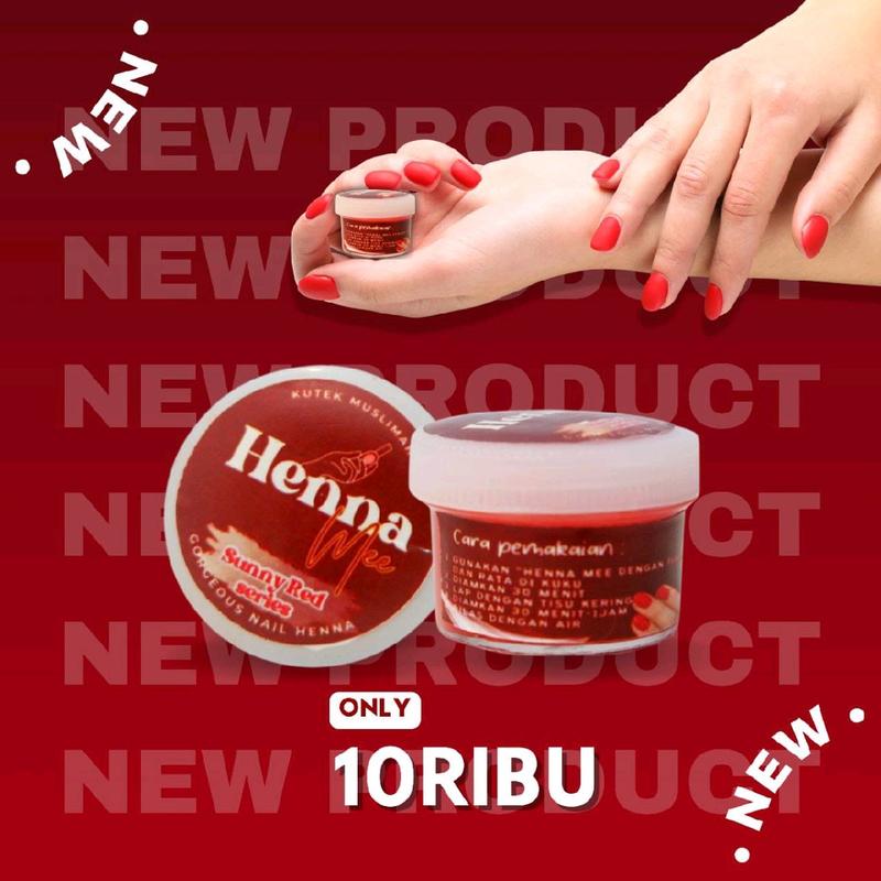 (ECER) HENNA MEE/HENNA HALAL MASA KINI/KUTEK MUSLIMAH/KUTEK HALAL/INAI ...