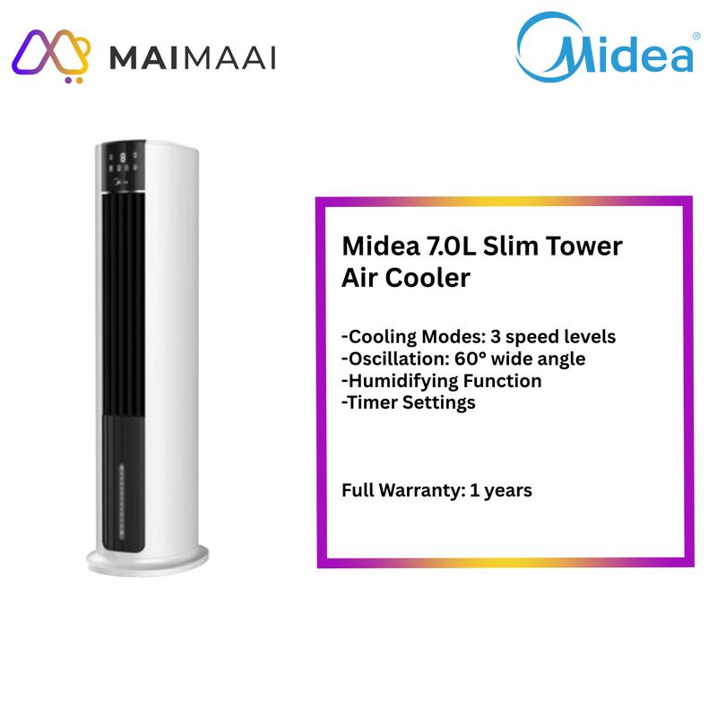 Midea Air Cooler - MAC-107AR | MAC-120AR | MAC-215F - TikTok Shop Malaysia