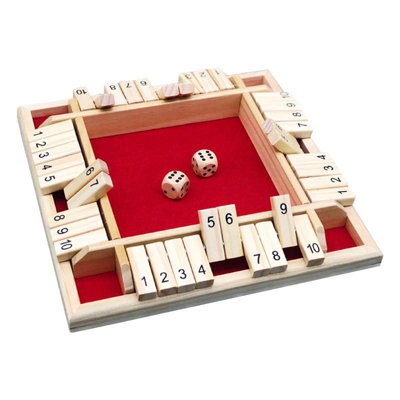 four-sided Numbers Flip Cards Games Toys Wooden Children's - TikTok ...
