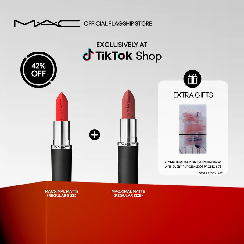 【PROMO】MACXIMAL SILKY MATTE LIPSTICK X 2 / Iconic matte lipstick ...