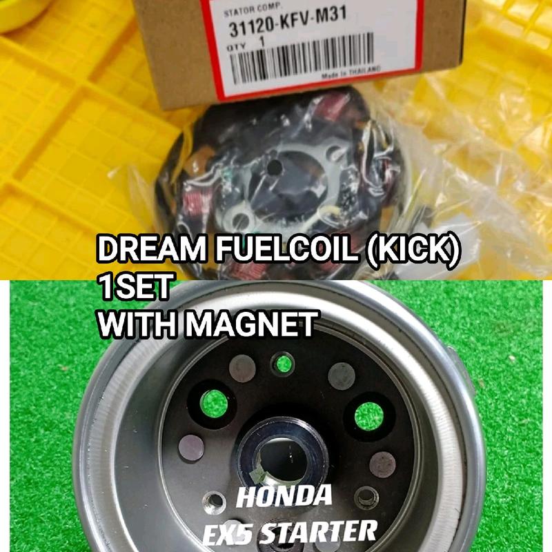 STATER COIL EX5 DREAM W100 WAVE100 EX5 COIL Kick BAWAH KOIL BAWAH ...