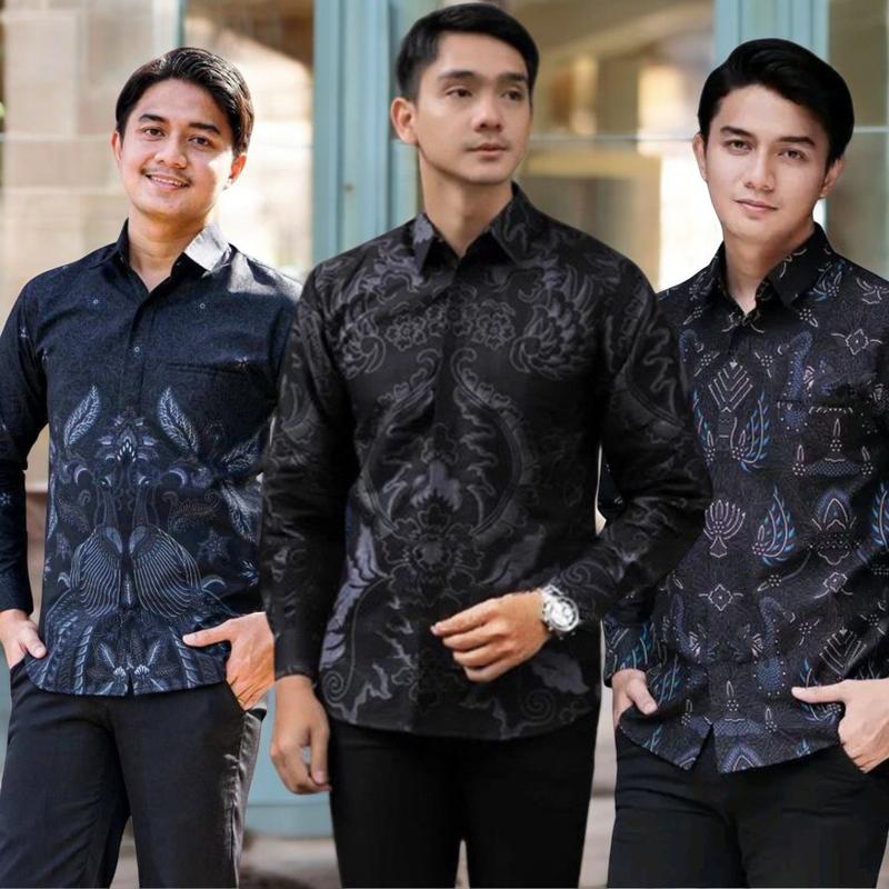 Batik AZMII - Kemeja Batik Pria Lengan Panjang Motif Terbaru - Shop ...