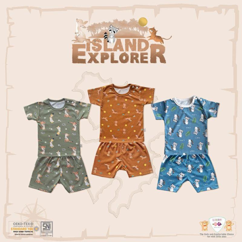 Libby Set Pendek Island Explorer - Shop | Tokopedia