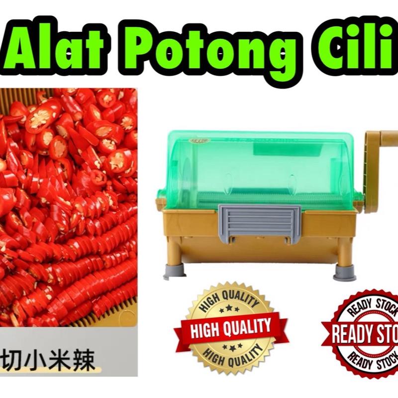 Cili & Vegetable Cutter, Mesin pemotong sayur manual, dan memotong ...