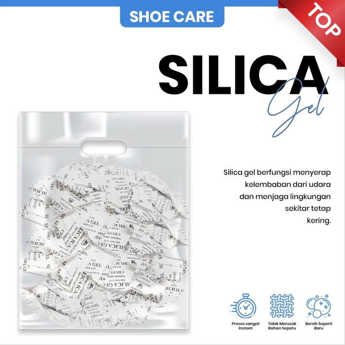 Promo SILICA GEL ISI 100 SACHET Silika anti jamur kuman sepatu tas ...
