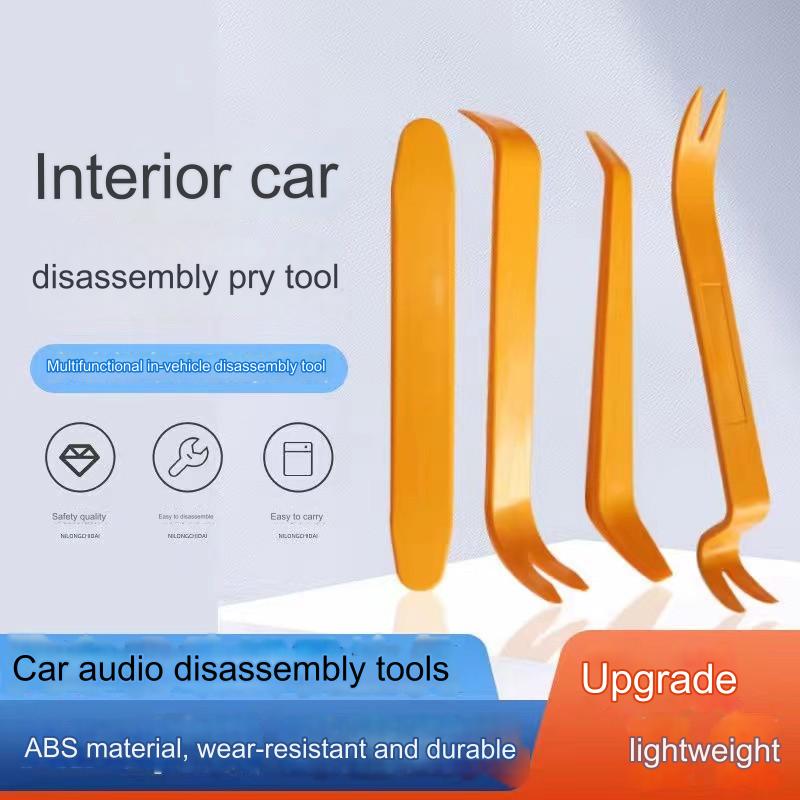 4pcs Auto Car Radio Panel Door Clip Panel Trim Dash Audio Removal ...