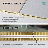 Jual Wallboard WPC Kayu | Fabric | Marmer Panel Dinding tebal 8mm ...