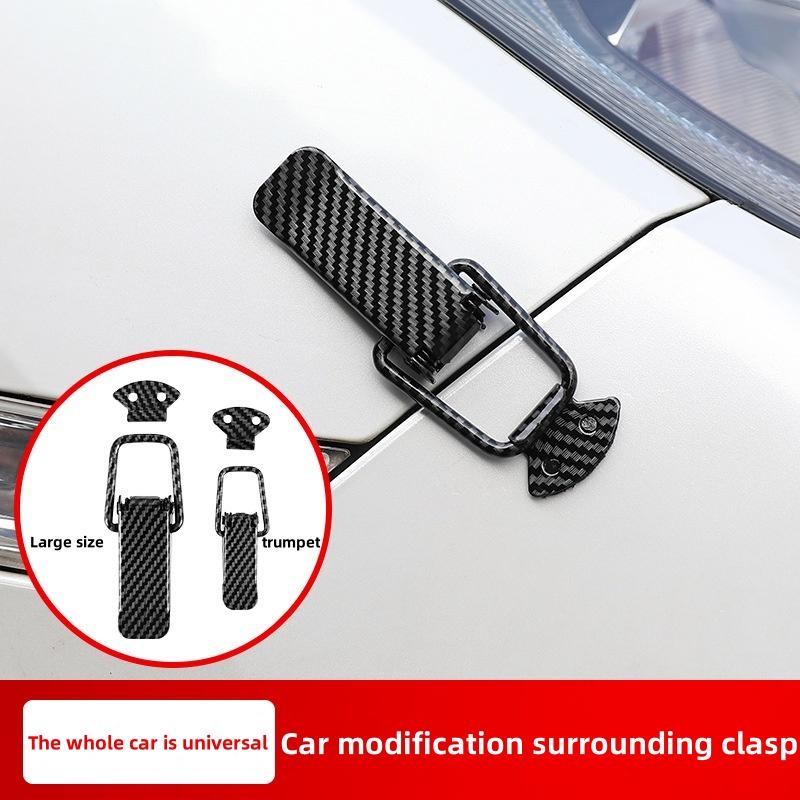 Car retrofit bumper rod large encircling fender fastening buckle ...