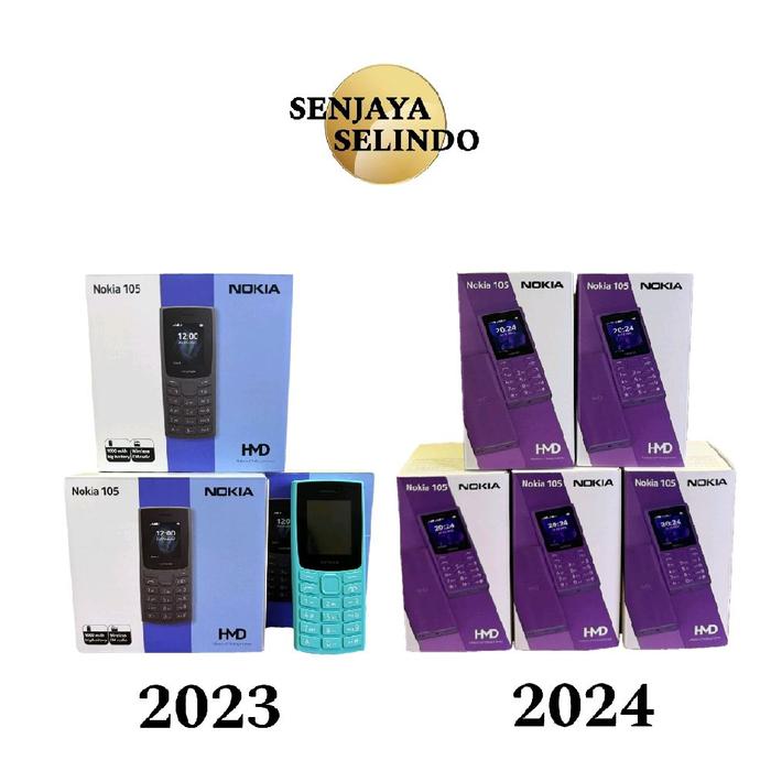 Jual Nokia 105 2023 / 2024 Leda / VOX Garansi Resmi - 105 2024, Cyan ...