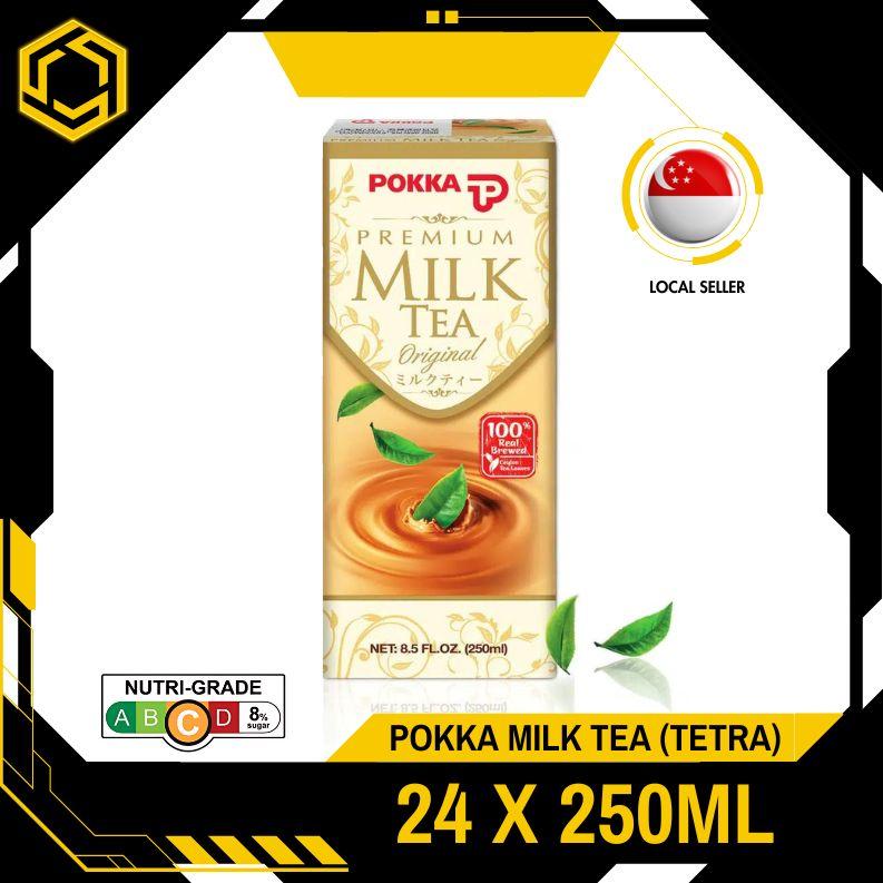 POKKA Premium Milk Tea 250ML X 24 (TETRA) - TikTok Shop Singapore