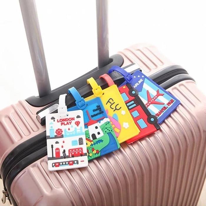 Jual Travel Luggage Tag Label Koper Motif Karakter Lucu Unik AJ31 ...