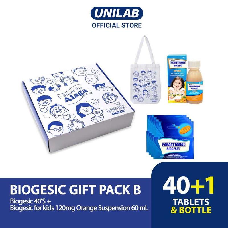 Biogesic Gift Pack B: Biogesic 40 Tablets + Biogesic for Kid - TikTok ...