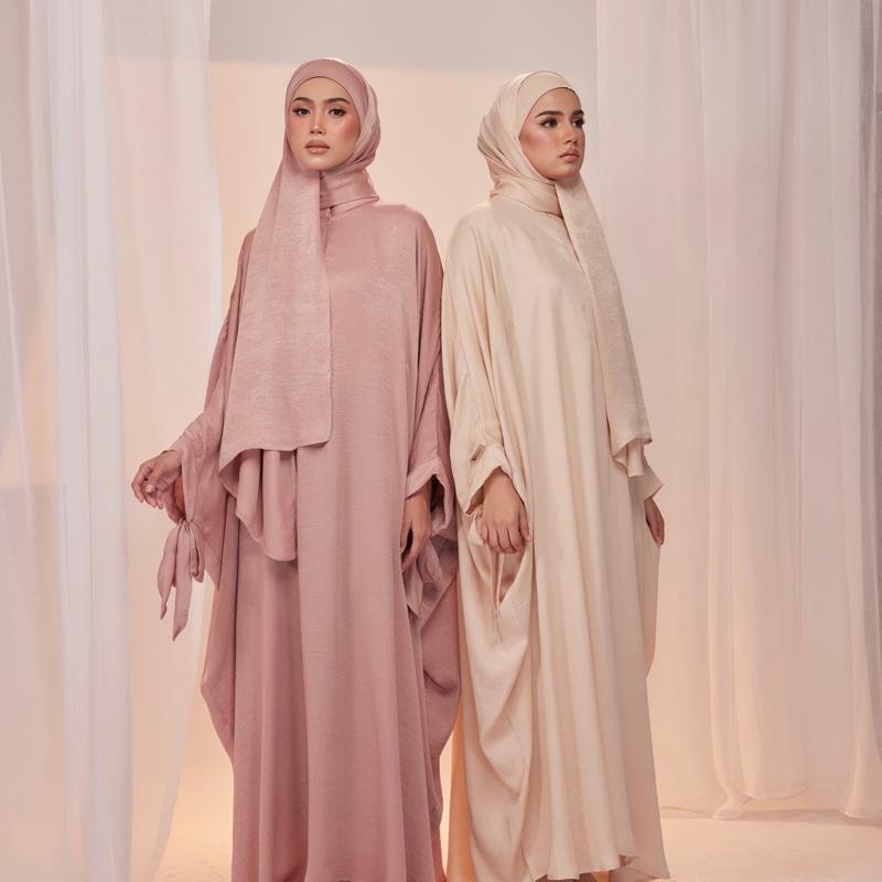 AMAYAA ABAYA INCLUDE SHAWL BY LUMINOUR Muslimah Wanita - TikTok Shop ...