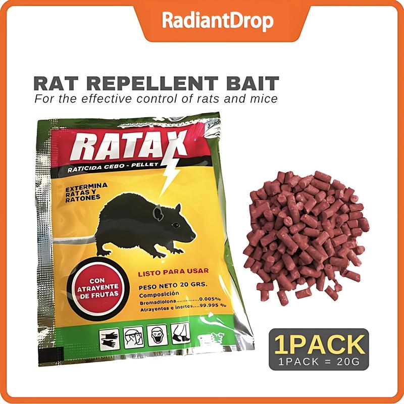 10 PACK Umpan Penghalau Tikus, Sisipan Racun, Kawalan Perosak, Membasmi ...