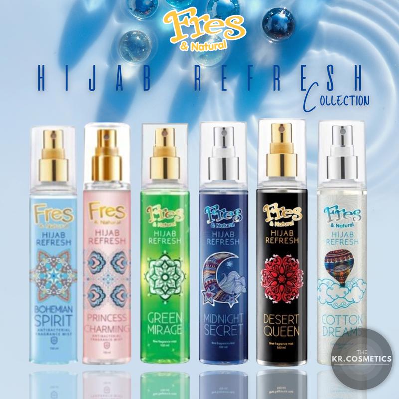 Fres & Natural Spray Cologne Hijab Refresh collection 100ml Bau - Shop | Tokopedia