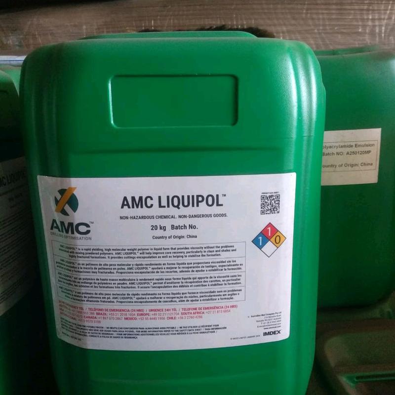 AMC CR 650 POLYMER POWDER PENGEBORAN TERSEDIA LIQUID & BENTONITE PELLET ...