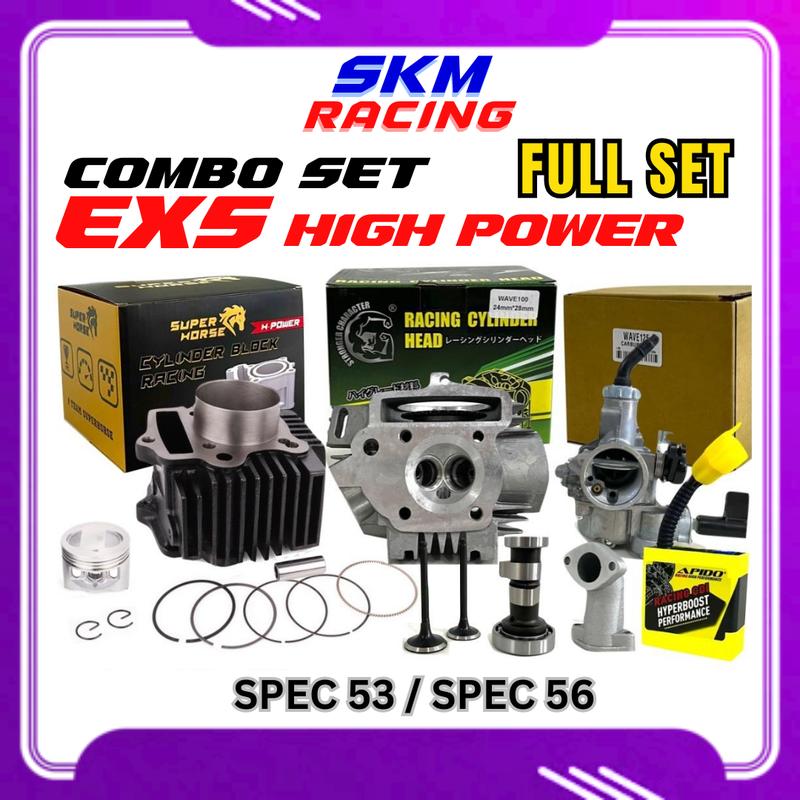 Racing Combo Ex5 HighPower(Spec 53-56) | Block Ex5 SuperHors - TikTok ...