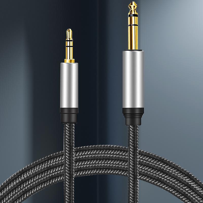 Colokan kabel Audio Stereo 3.5mm hingga 6.35mm, perangkat teater - Shop ...