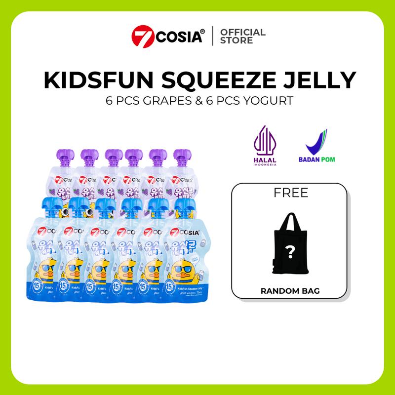 【Penawaran Khusus】7COSIA - 12 Yogurt Squeeze Jelly - kesukaan - Shop ...