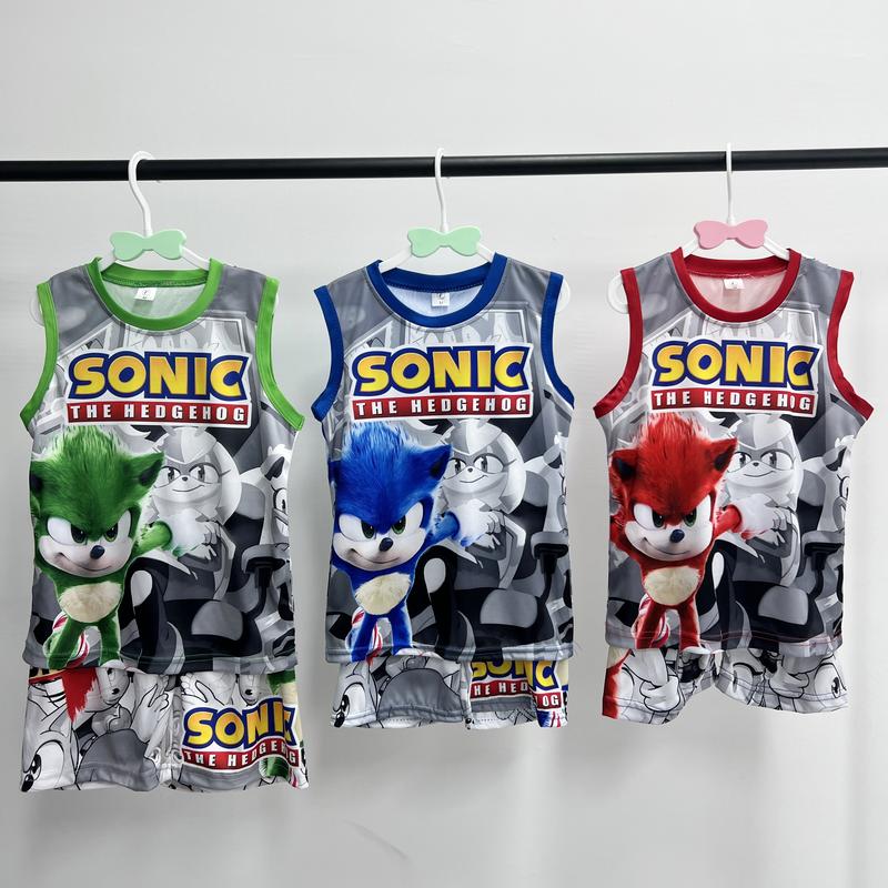 Sonic The hedgehog Fashion Children's Sports Outdoor Set Hig - TikTok ...