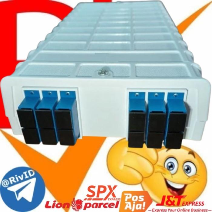 Jual Roset 12 Core SC Lengkap OTB 12c Panel Terminal Box FO Fiber Optic ...